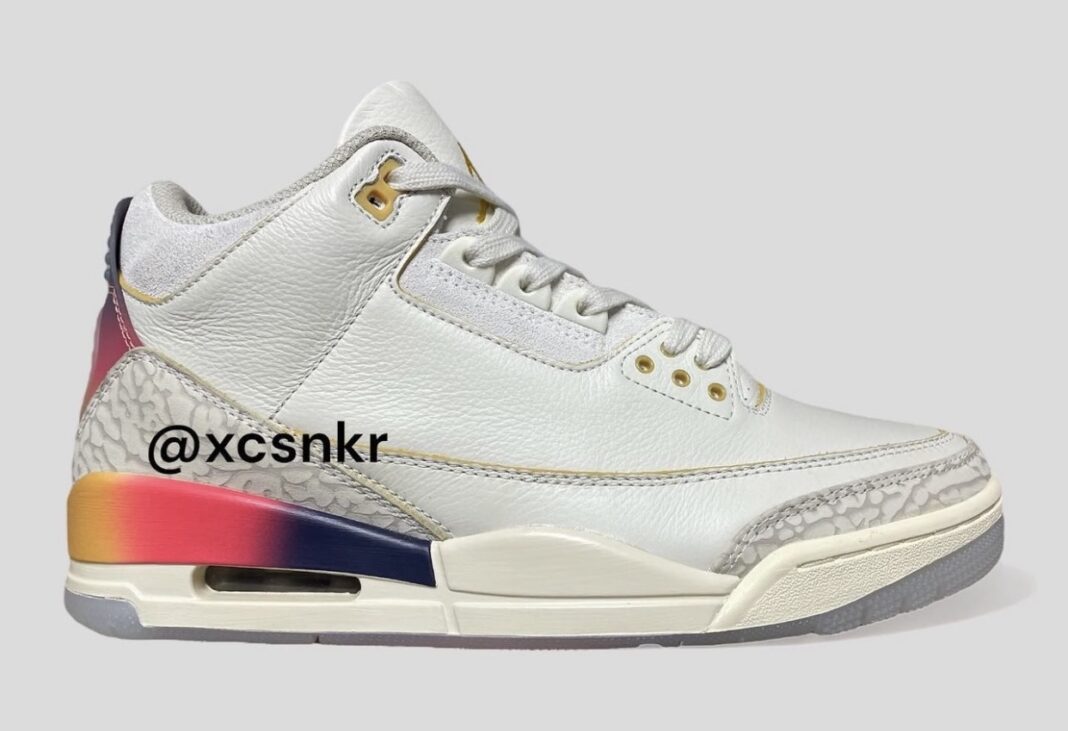 J Balvin X Air Jordan 3 Medellín Sunset Fn0344 901 Release Date